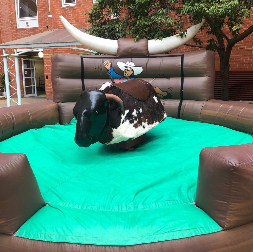 Rodeo Bull Hire - Monster Event Party Hire - Bucking bronco hire