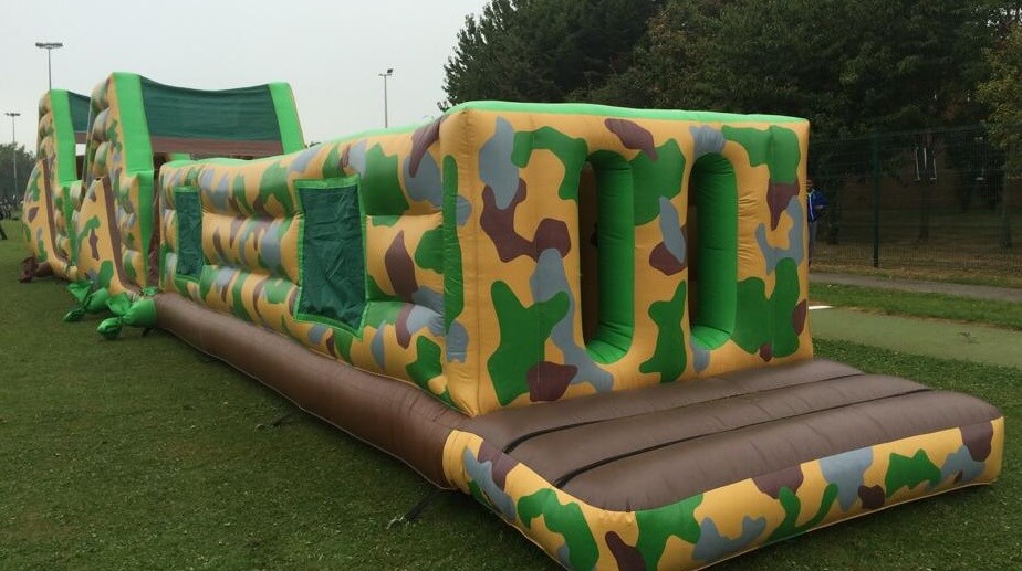 75ft assault course - Monster Event Hire