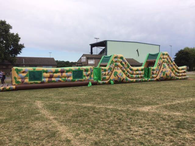 86 ft Army Assault Course -86ft Army Assault Course inflatable