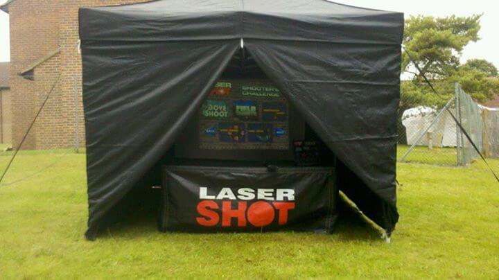 Indoor Laser Shooting Game Hire Laser Shot