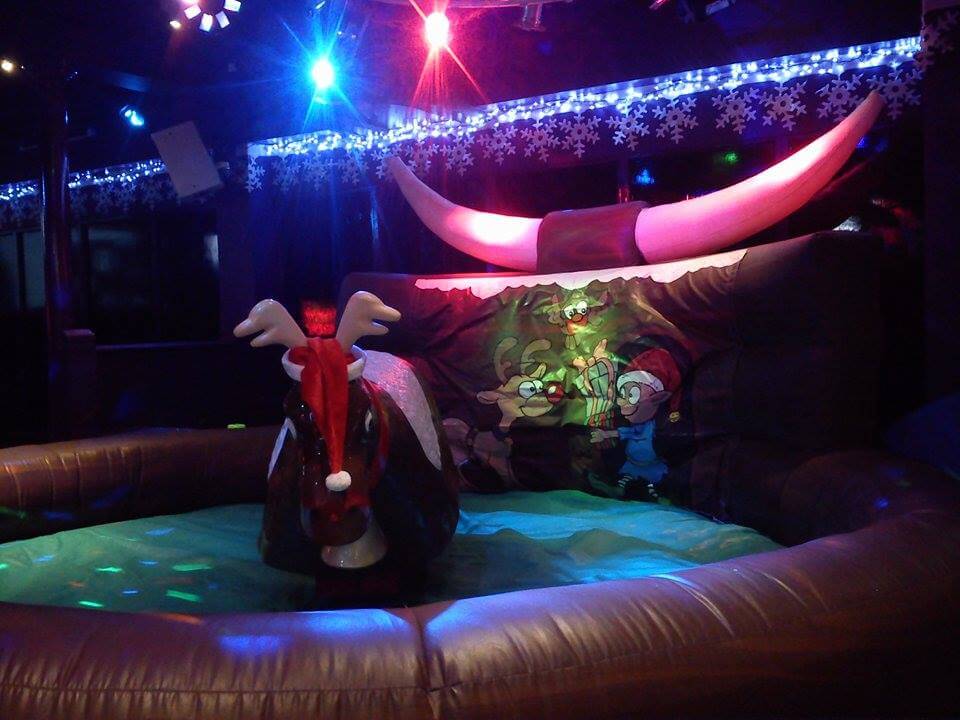 Rodeo Reindeer Inflatable Rides Events Hire - Monster Event Hire