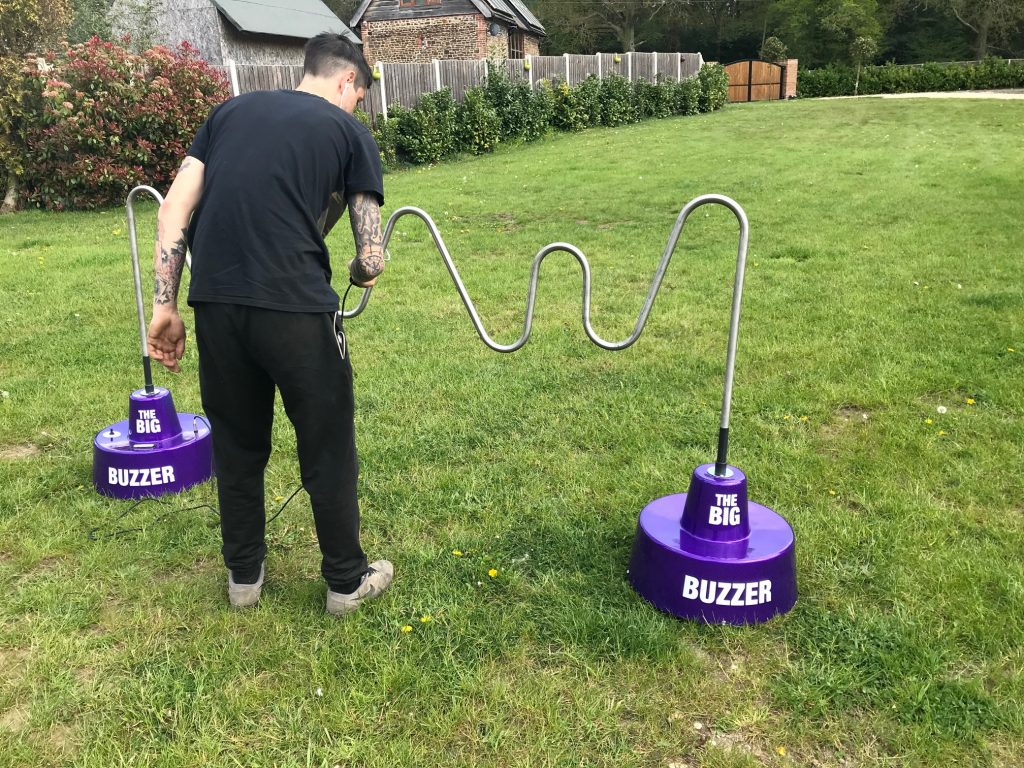 Giant Buzz Wire - Monster Event and Party Hire%