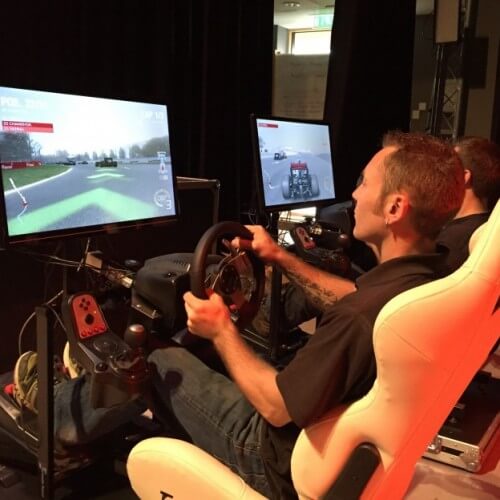 Racing Simulator hire - Monster Event Hire